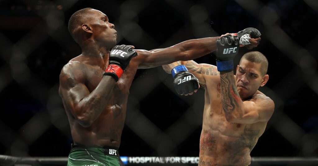 Lanzan cartel de UFC 287 - Lucha de MMA