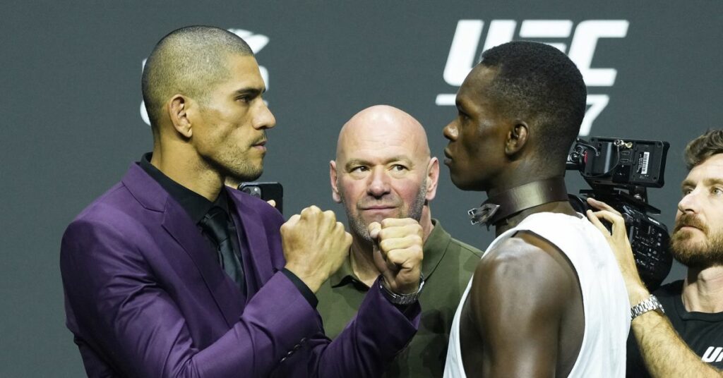 Hora de inicio de UFC 287, horario de TV para Alex Pereira vs. Israel ...