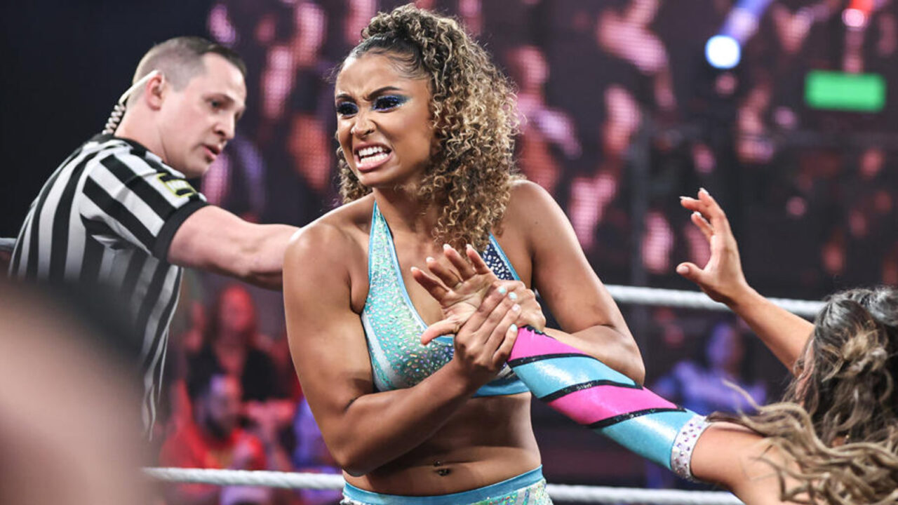 Kelani Jordan gana su debut individual en WWE NXT Kelani Jordan gana su debut individual en WWE NXT