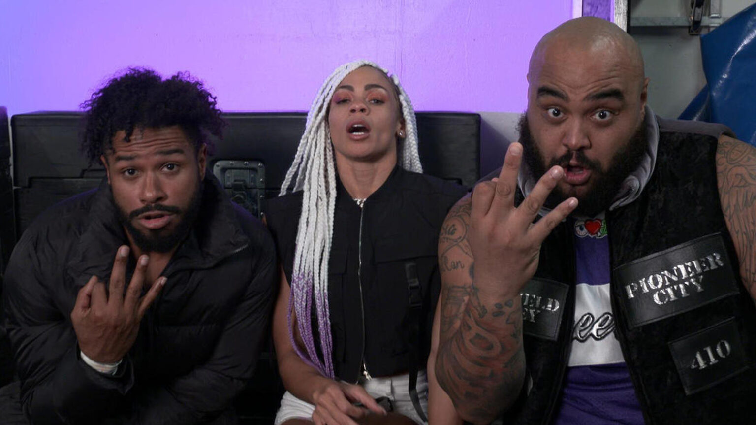 Las estrellas de la WWE Hit Row comparten fotos de la sesión de fotos ...