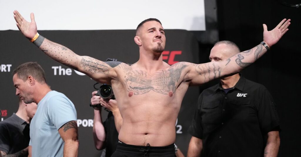 Video del pesaje de UFC Londres - Lucha de MMA