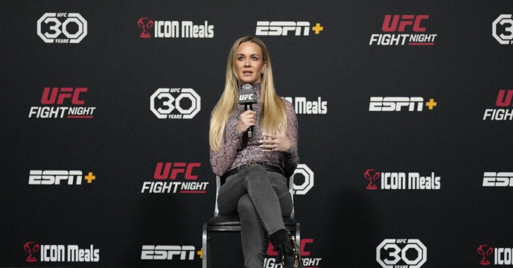 Laura Sanko reacciona al debut de PPV en UFC 293 y adelanta Israel ...