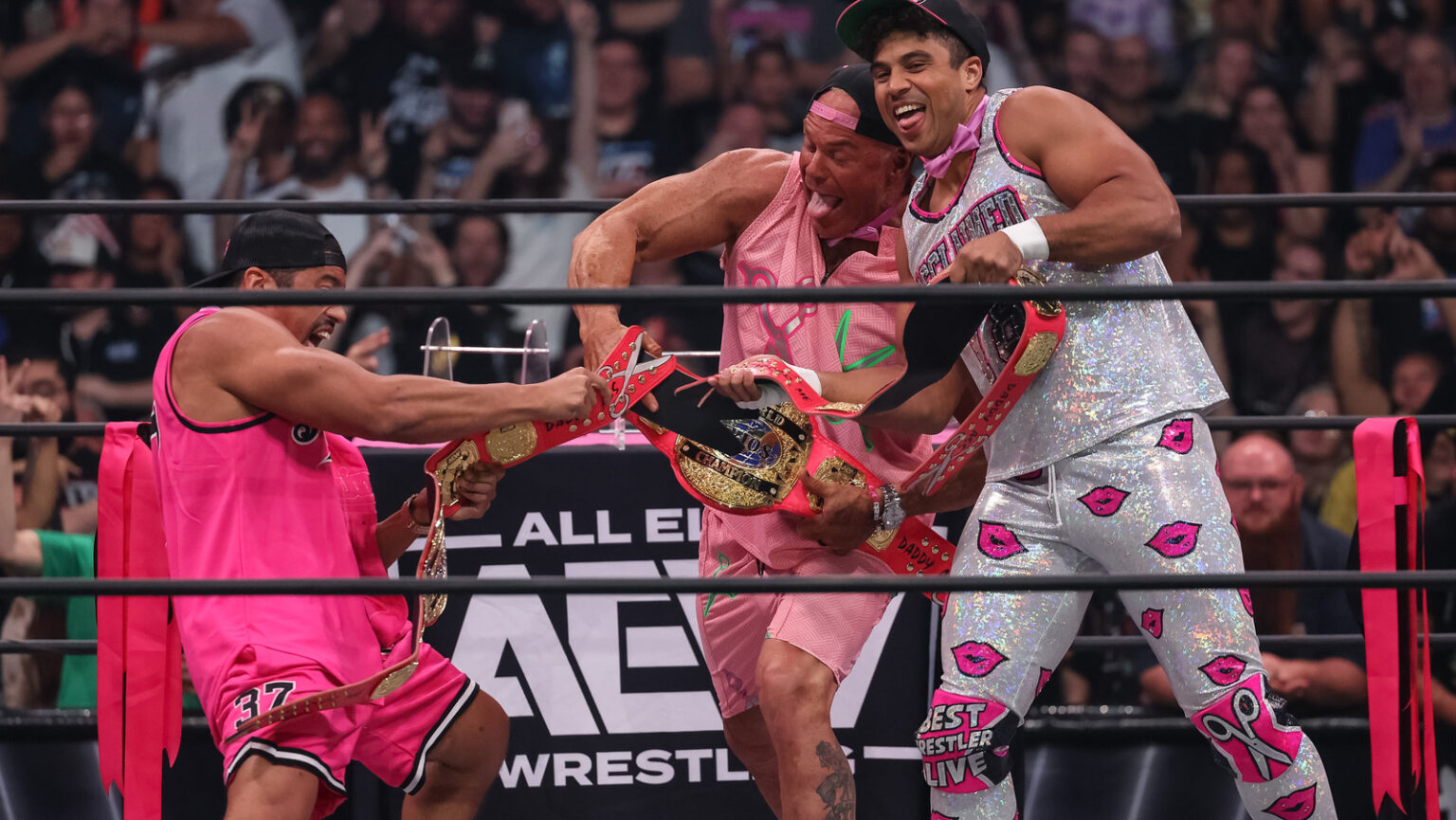 Los aclamados defenderán los títulos de AEW Trios con Dennis Rodman en ...