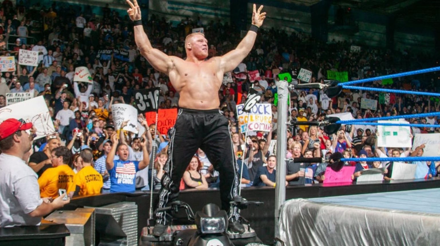 La ex estrella de la WWE Zach Gowen revela el segmento loco de Brock Lesnar que casi sucedió