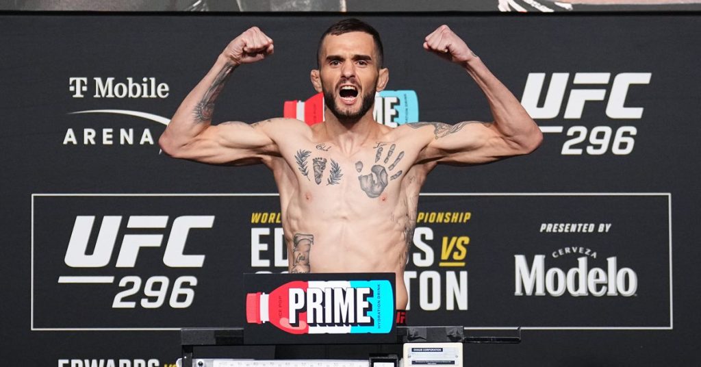 Lucas Almeida al veterano enemigo de UFC 296 Andre Fili: "Tuviste tu ...