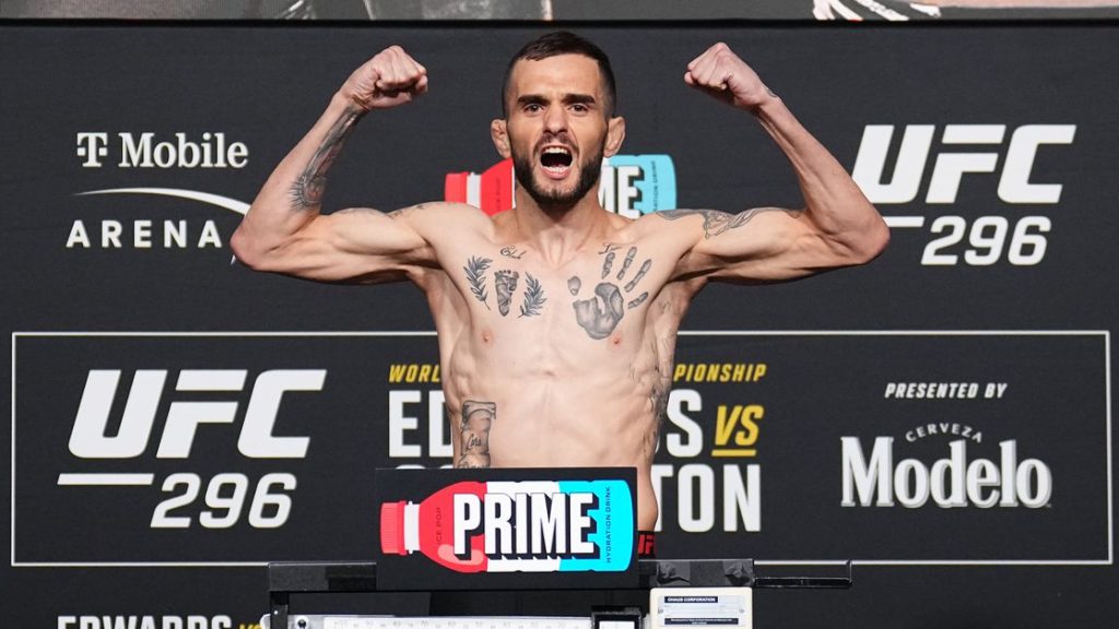 Lucas Almeida al veterano enemigo de UFC 296 Andre Fili: "Tuviste tu ...