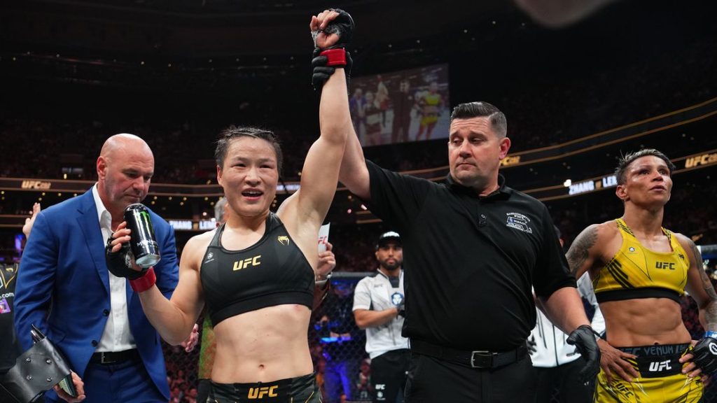 Zhang Weili contra Yan Xiaonan se dirige a UFC 300, la primera pelea ...
