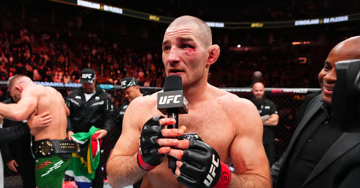 Informe matutino: Sean Strickland dice que UFC 'quiere que me calle la ...