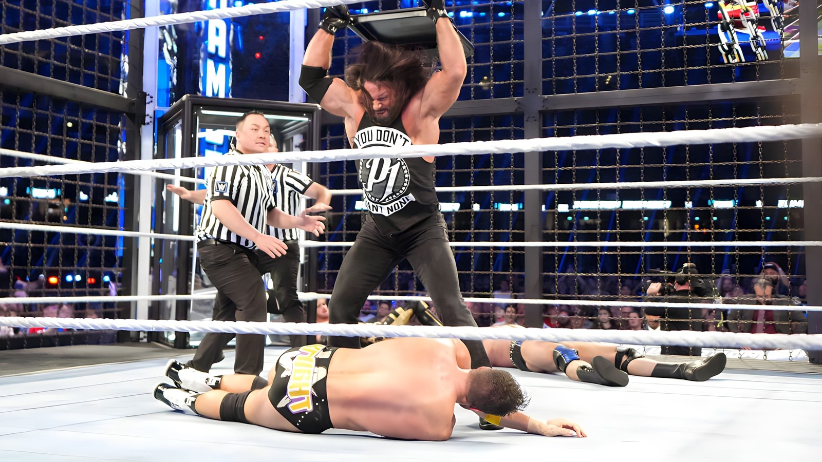 La lucha de WWE WrestleMania entre LA Knight y AJ Styles se hizo ...