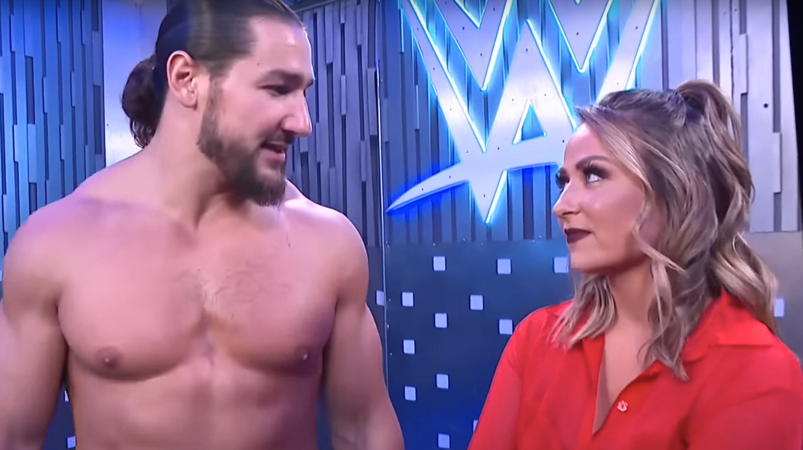 Las ex estrellas de la WWE Emma y Riddick Moss se casan