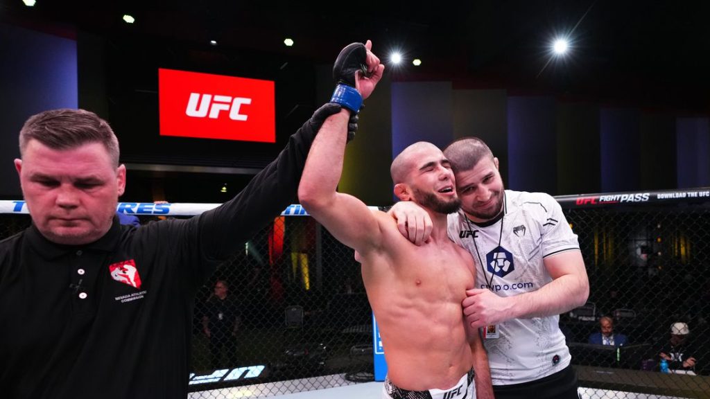 Programa posterior a la pelea de UFC Vegas 87: reacción a la victoria ...