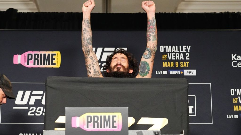 Resultados del pesaje de UFC 299: Sean O'Malley y Chito Vera a punto ...