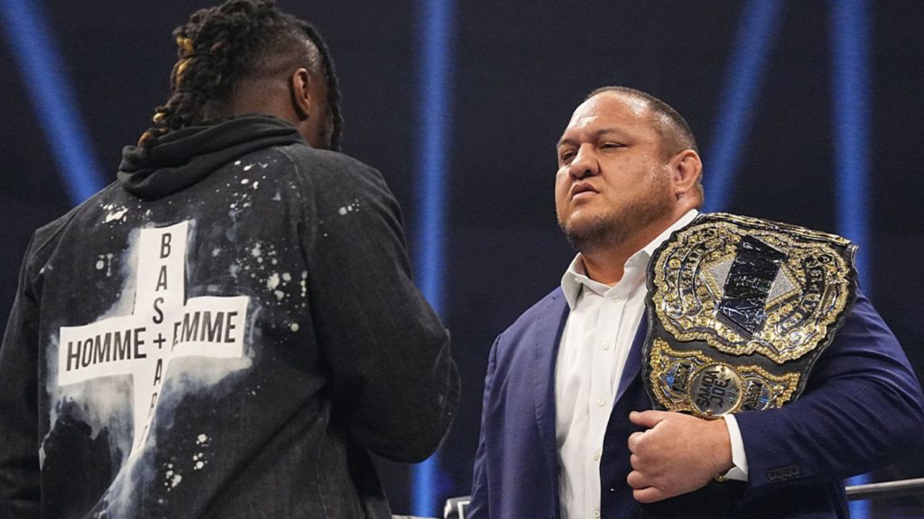 Swerve Strickland se sincera sobre el campeón mundial de AEW, Samoa Joe