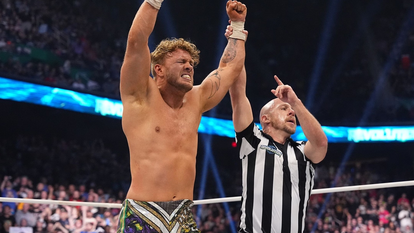 Will Ospreay arrasa con el combate AEW Revolution contra Konosuke Takeshita