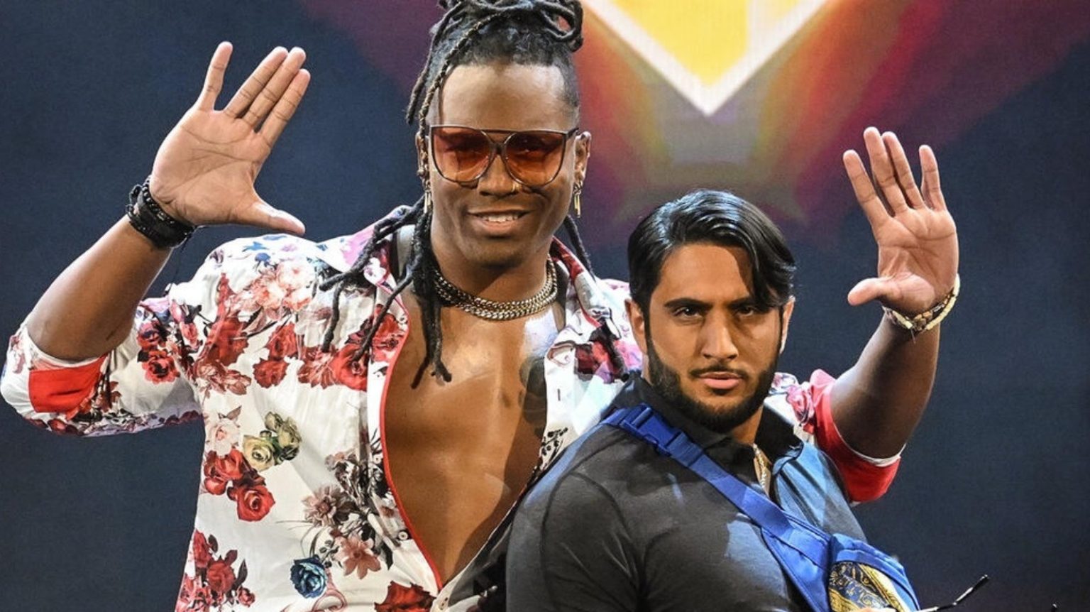 Las ex estrellas de la WWE Mace y Mansoor hablan sobre la visita a ...