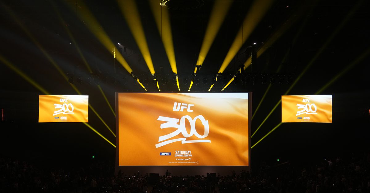 Vídeo abierto en frío de UFC 300