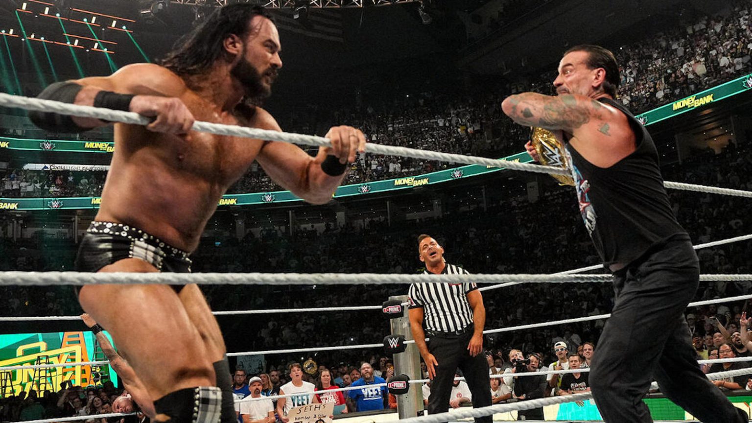 CM Punk vs. Drew McIntyre (con Seth Rollins como árbitro) oficial para ...