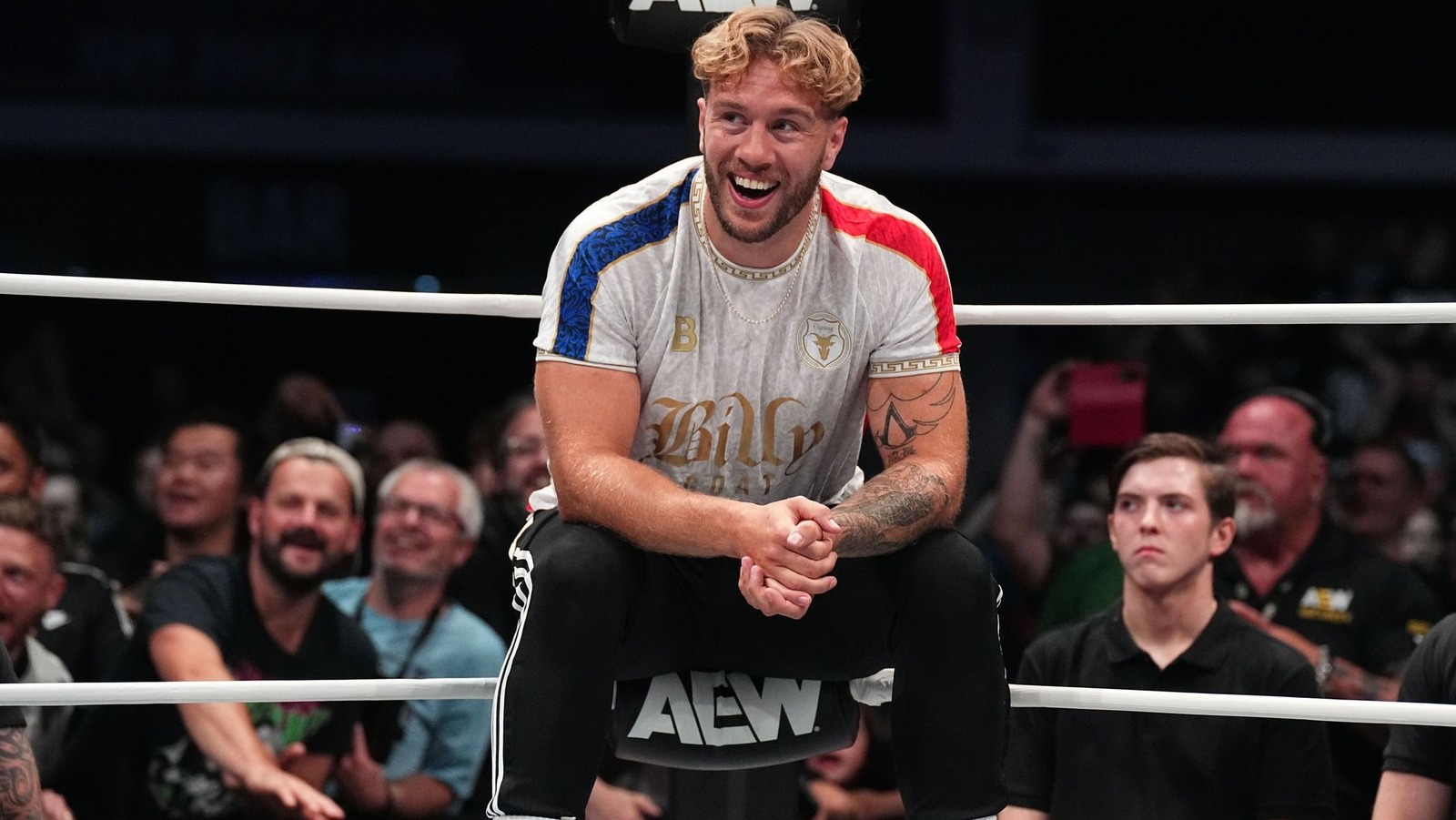 Will Ospreay de AEW recuerda haber luchado en 'clubes nocturnos sucios' durante sus días como ...