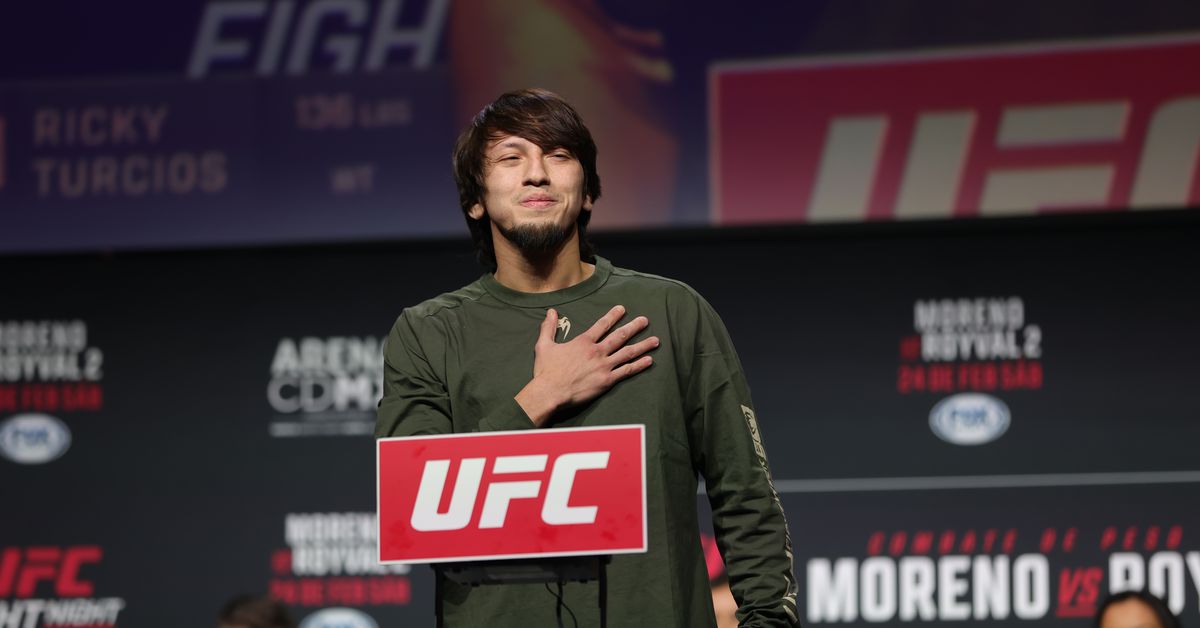 Ricky Turcios vs. Bernardo Sopai programado para el evento de UFC del 9 ...