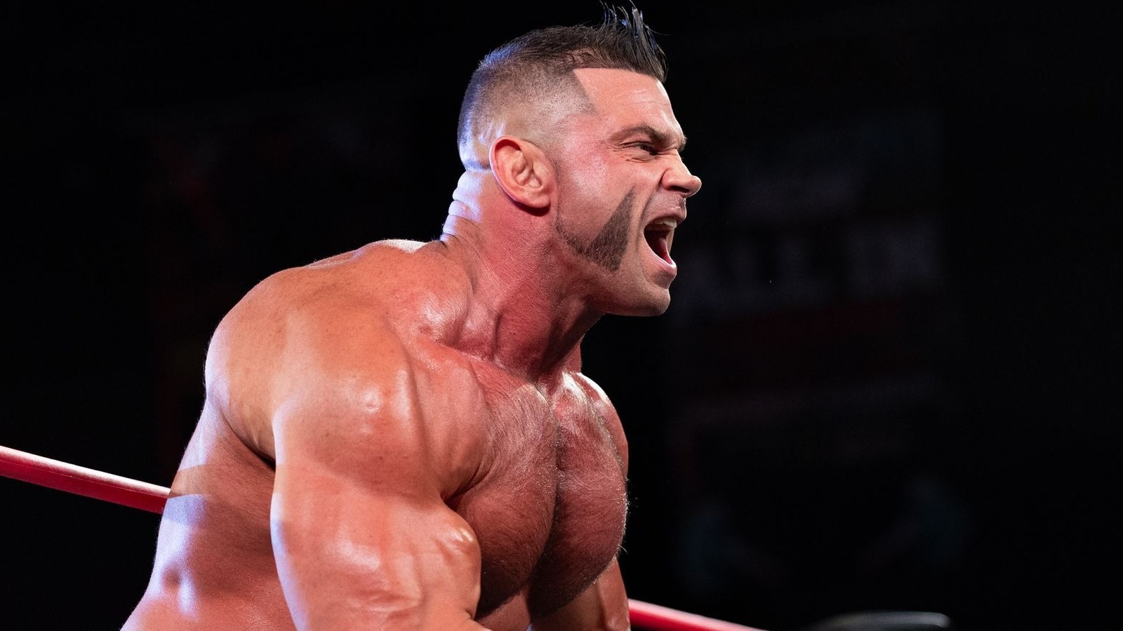Brian Cage gana el título televisivo de ROH de manos de la estrella de CMLL Atlantis Jr. en el ...