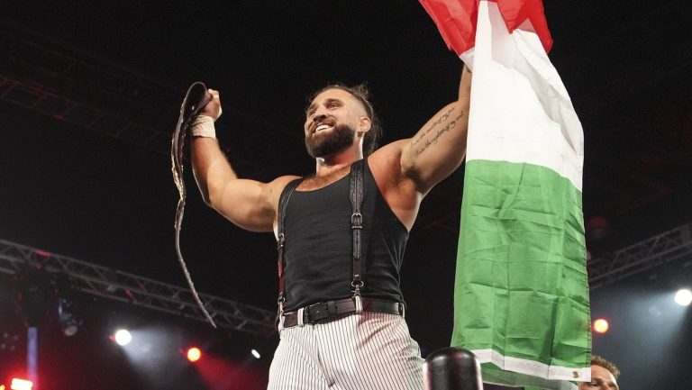 Tony D'Angelo de WWE NXT recuerda la lucha por el título de NA con Oba ...