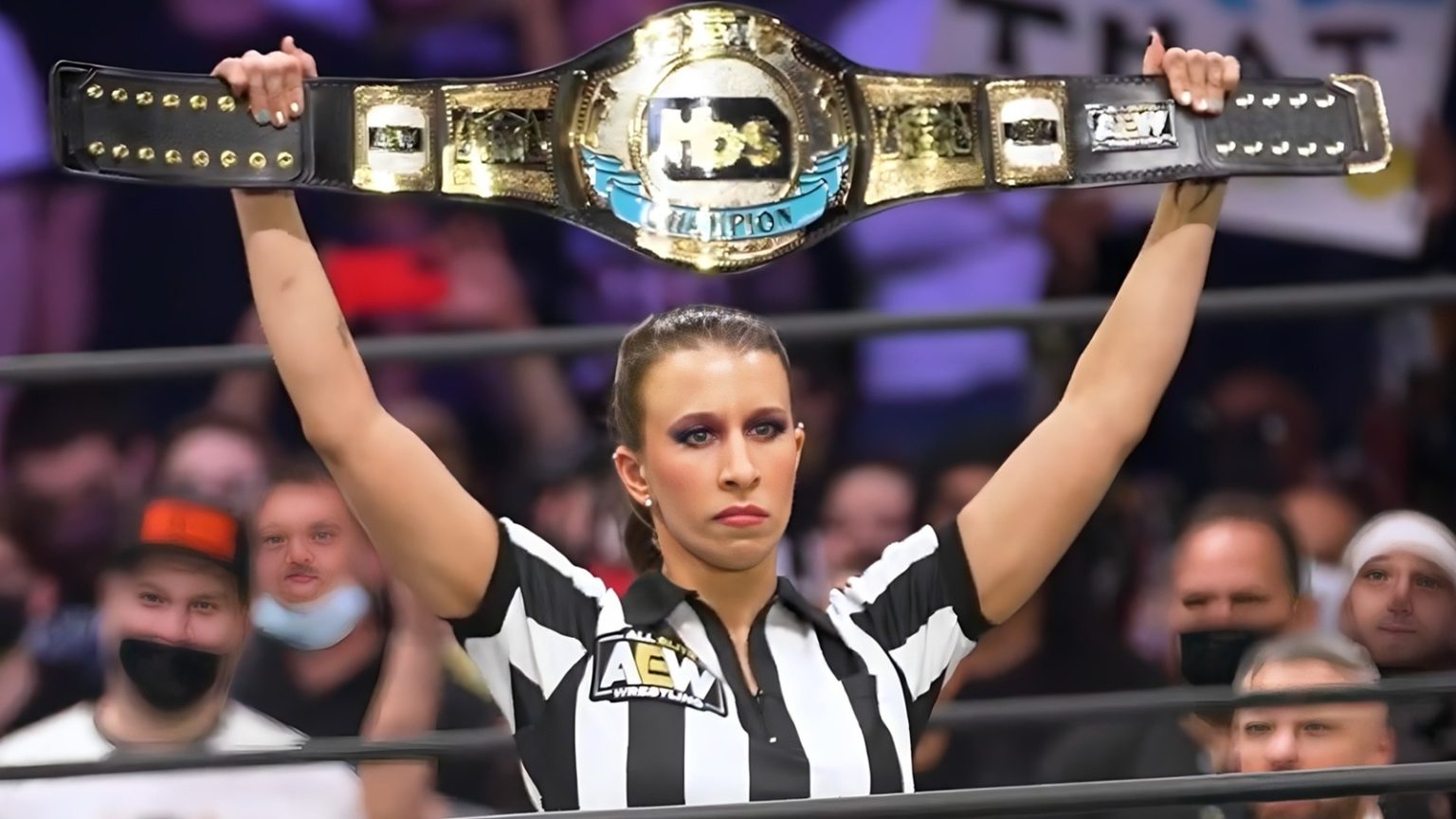 Aubrey Edwards revela que ofició el Dream Match personal de AEW a pesar ...