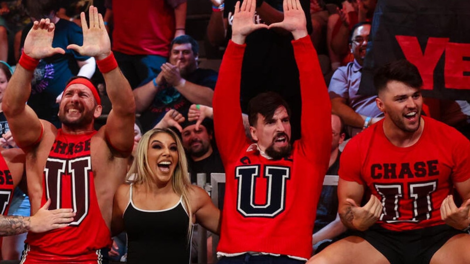 Lucha por el título de WWE NXT para determinar el destino de Chase U Lucha por el título de WWE NXT para determinar el destino de Chase U