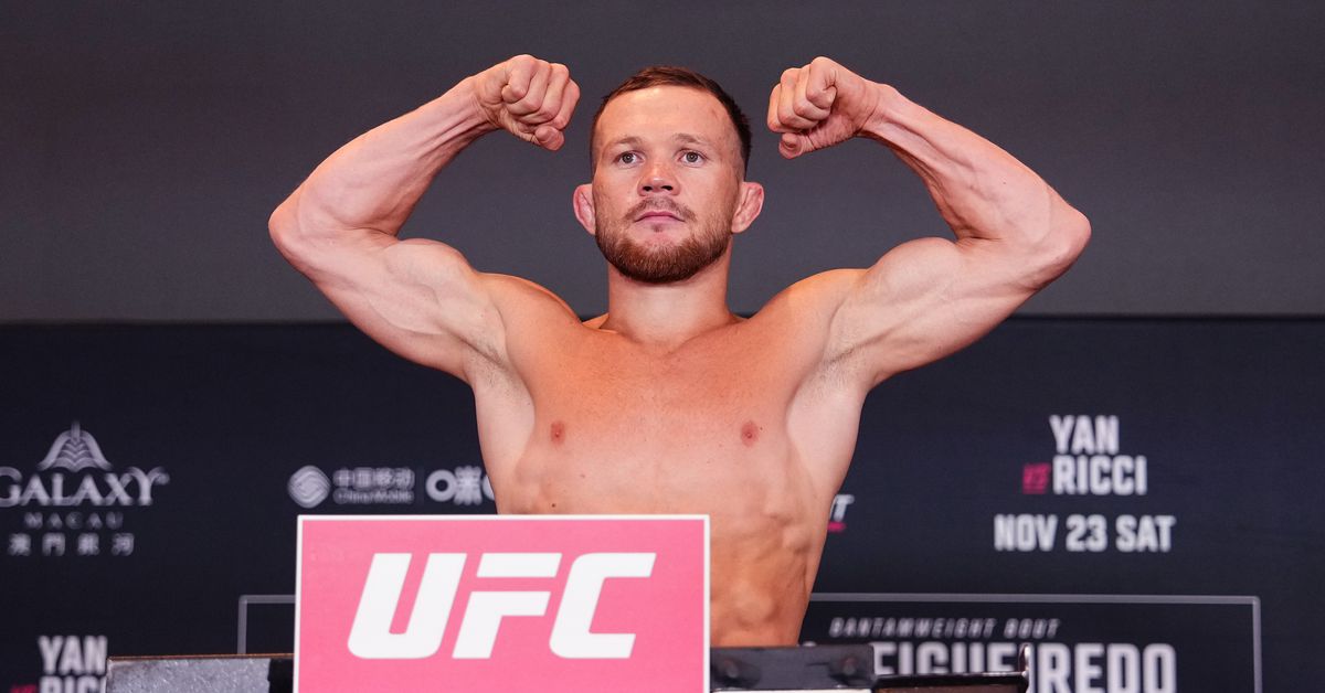 Resultados del pesaje de UFC Macao: Petr Yan y Deiveson Figueiredo ...