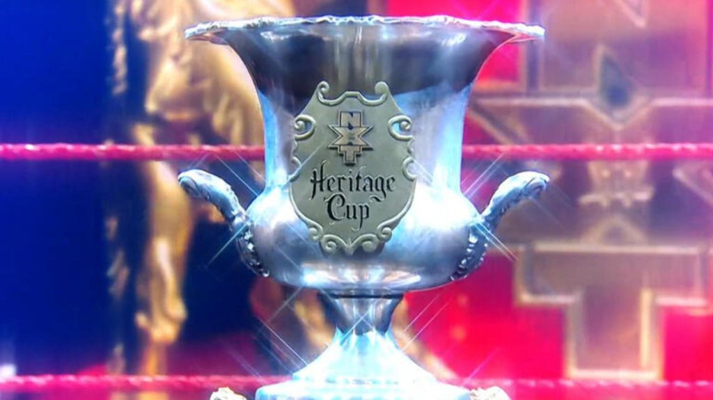 Resultado de la WWE NXT Heritage Cup disputado, combate a muerte súbita ...