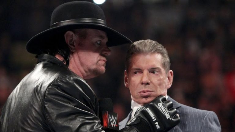 The Undertaker recuerda los resultados de Vince McMahon masticando el ...