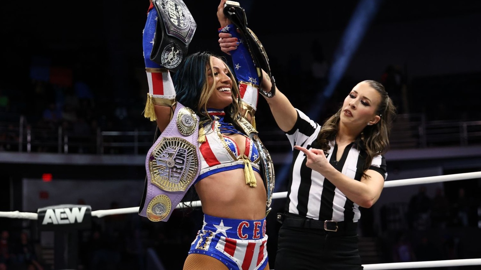 AEW TBS campeón Mercedes Mone para defenderse contra Harley Cameron en ...