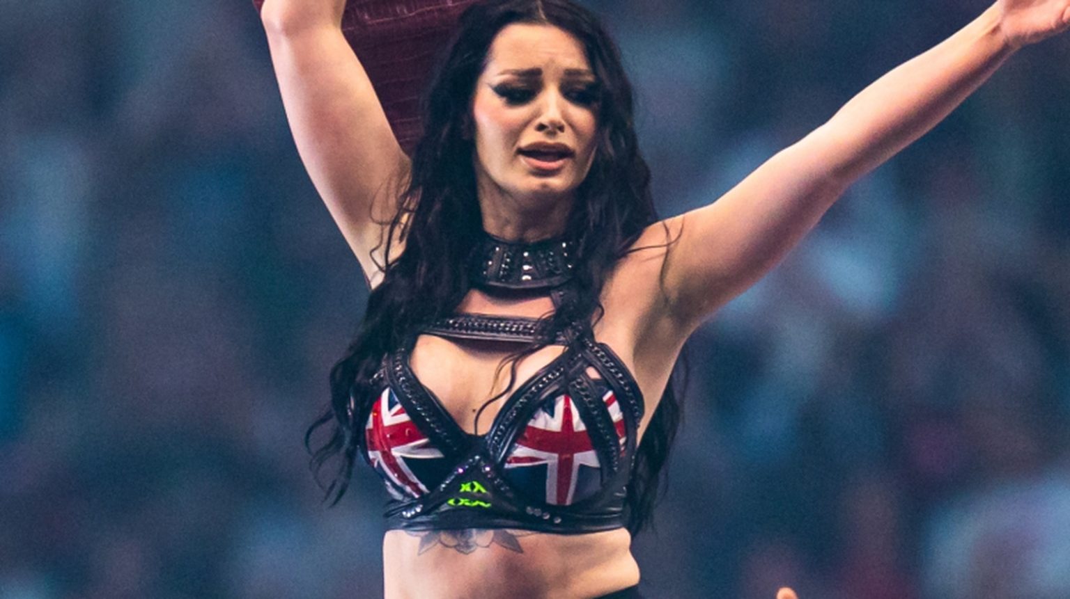 El ex campeón AEW Saraya recuerda el proceso de pensamiento inicial en la promoción