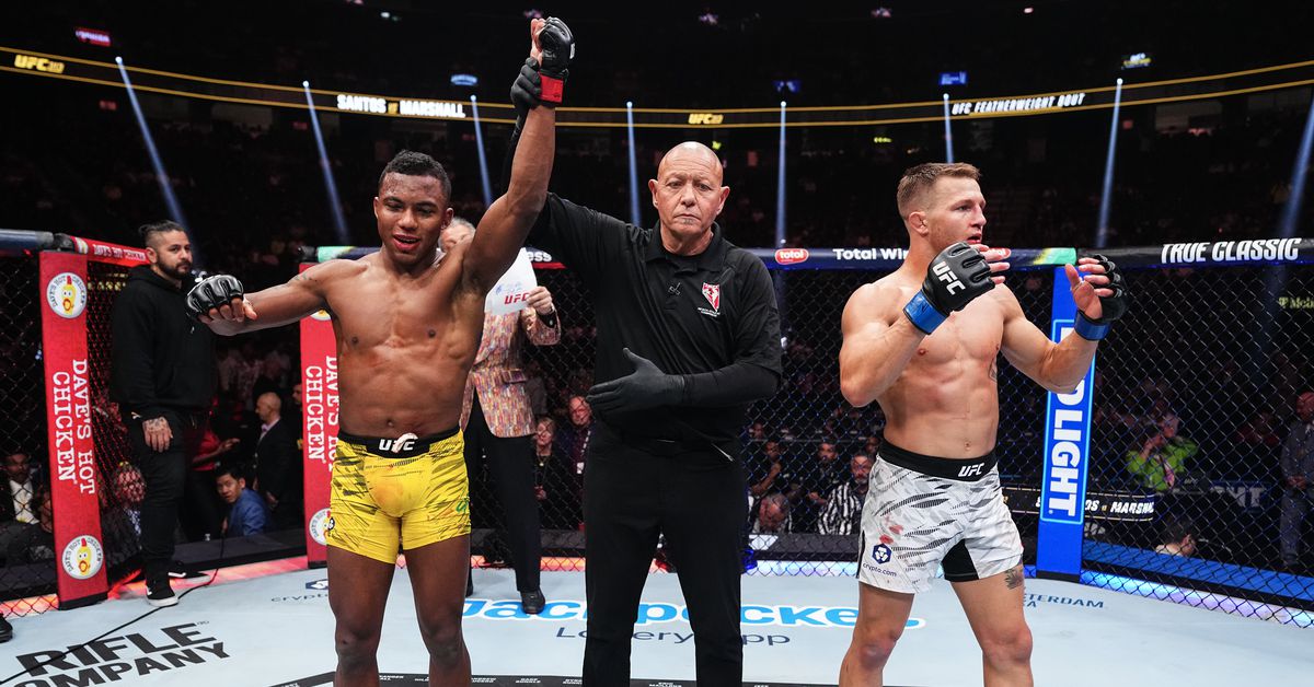 Mairon Santos cree que perdió ante Francis Marshall en UFC 313 ...