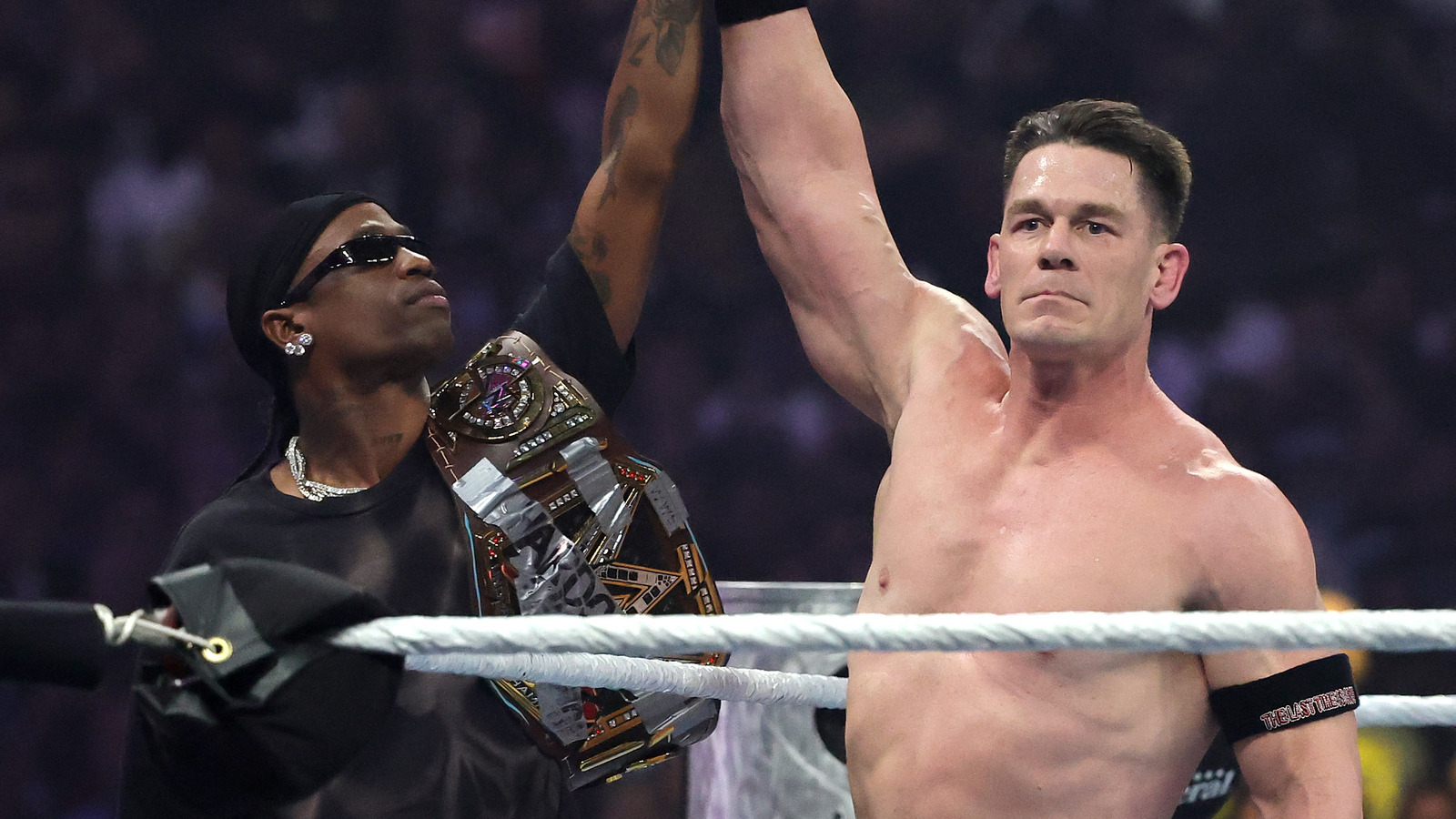 Triple H Talks Travis Scott en el evento principal de la WWE ...