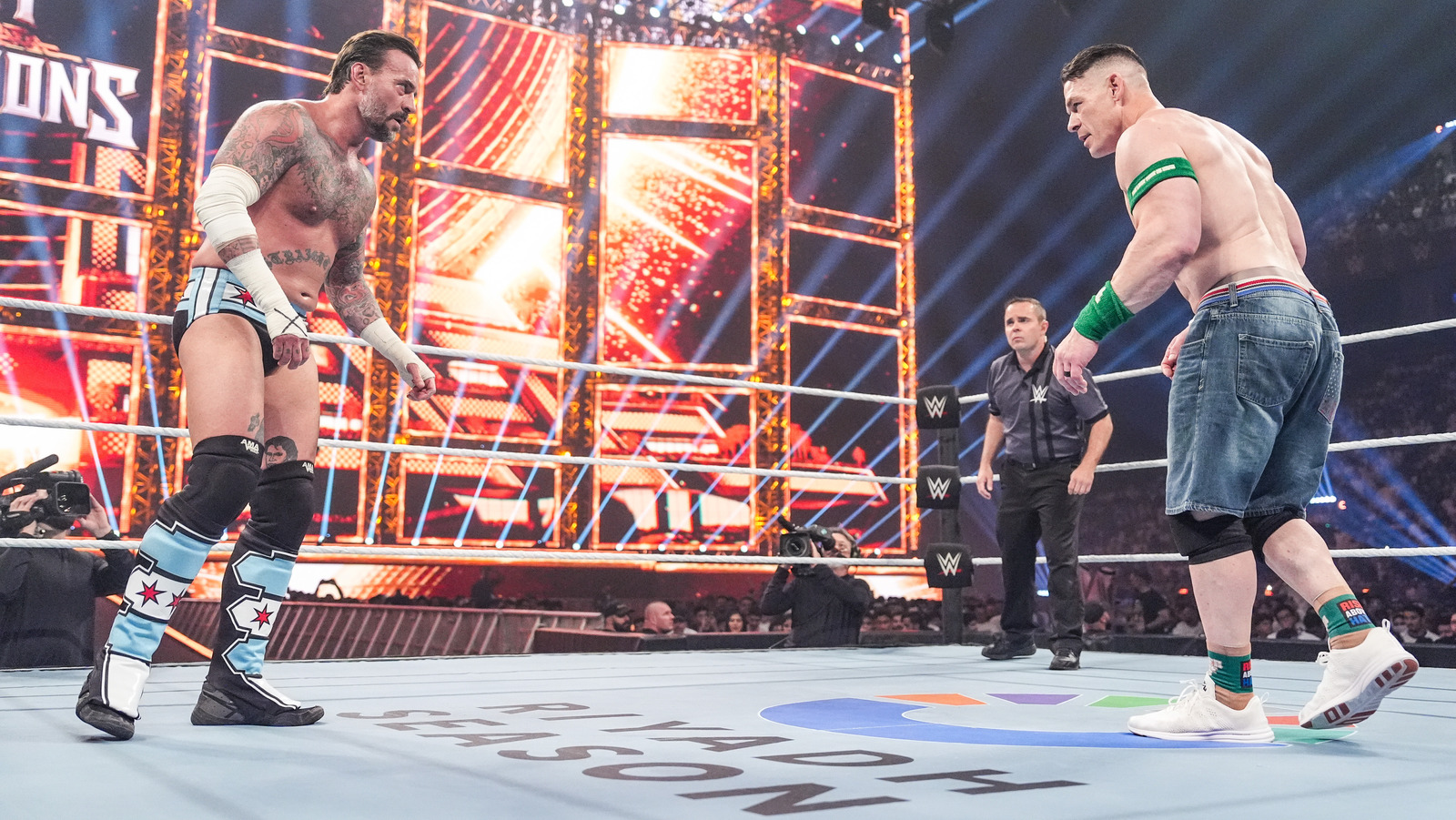 Triple H elogios John Cena y CM Punk para la Noche de Campeones de la WWE Match & Feud