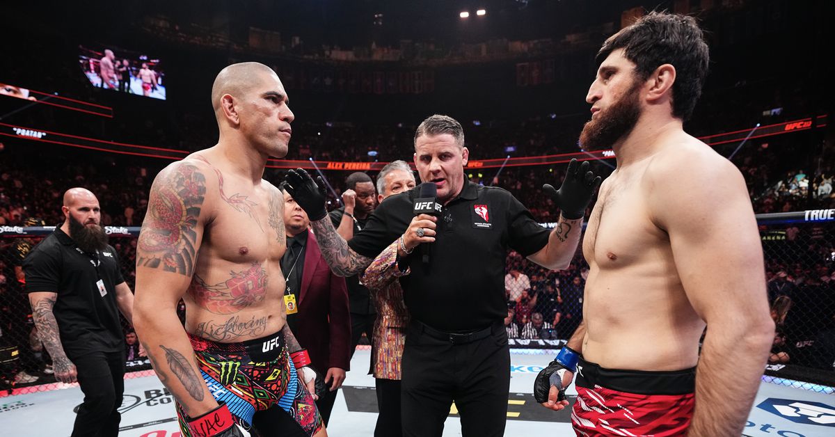 Magomed Ankalaev vs. Alex Pereira 2, Merab Dvalishvili vs. Cory ...