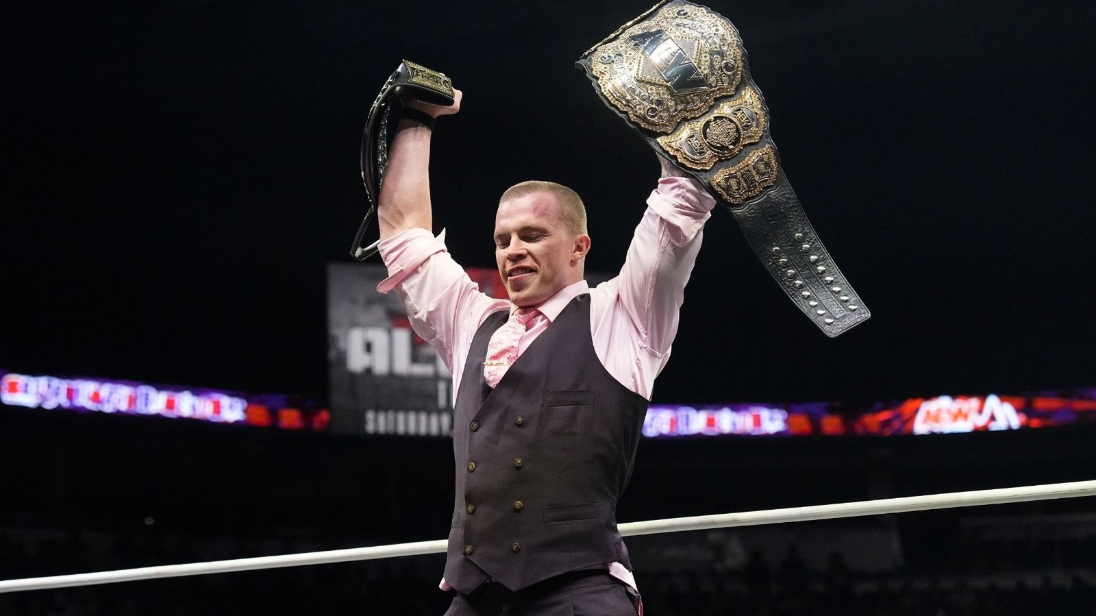 Kyle Fletcher siempre fue el plan para un partido de título AEW All Out, no Wardlow